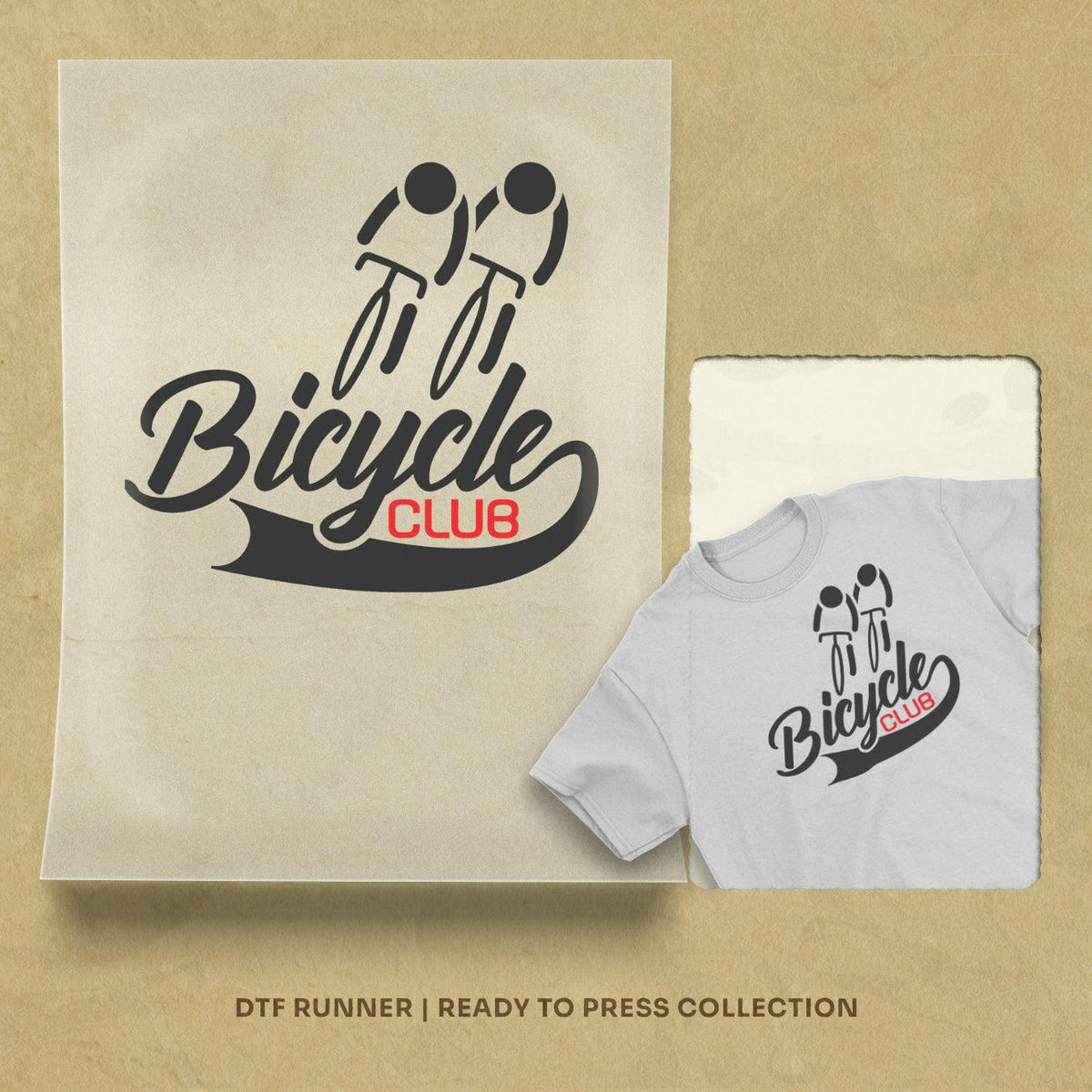 Bicycle Club dtf transfers– DTF Runner