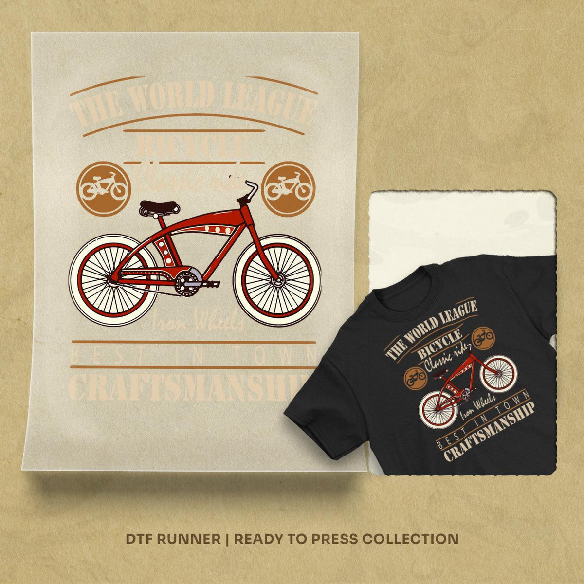 Bicycle dtf transfers – DTF Runner