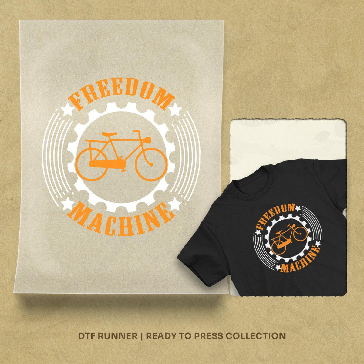 Freedom Machine direct to film transfers– DTF Runner