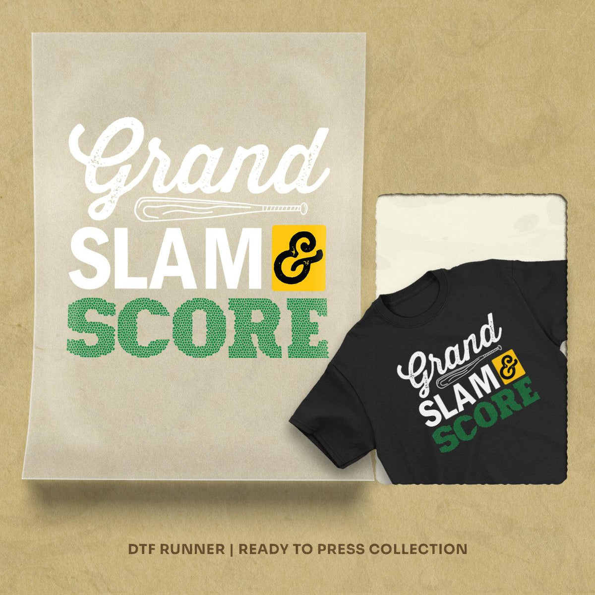 Grand slam score dtf transfer– DTF Runner