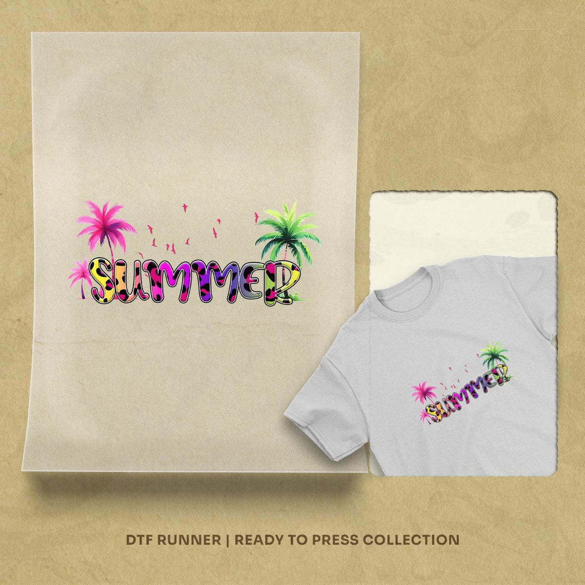 Neon Summer Vibes Dtf Transfer Sheets– DTF Runner