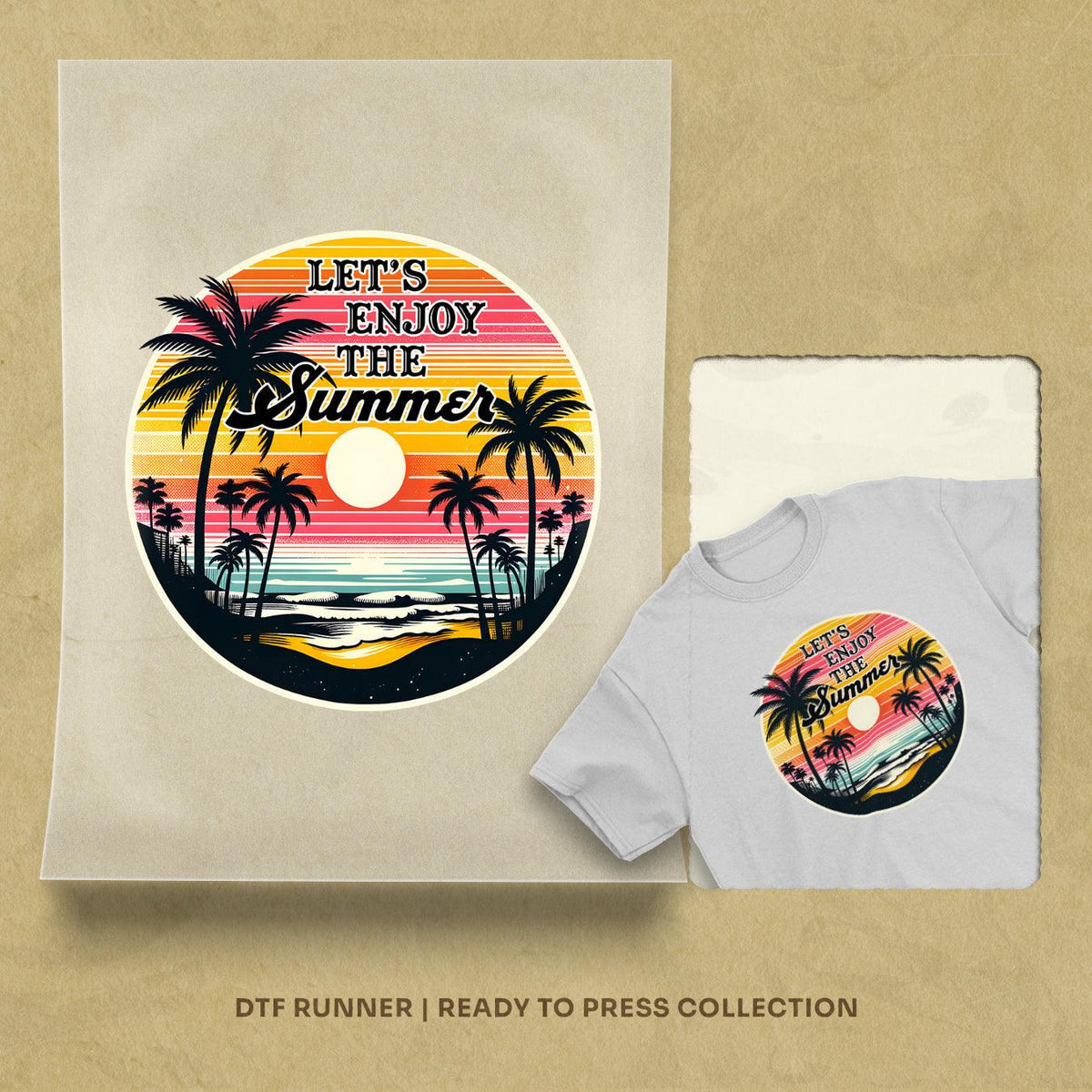Summer Design Dtf Shirt Transfers– DTF Runner
